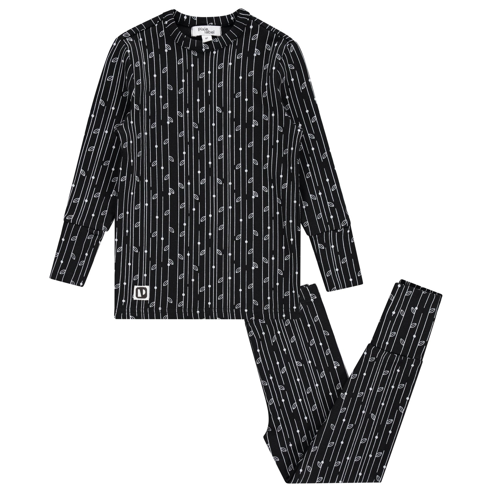 Leaf Print Pajamas – Pixie Rack